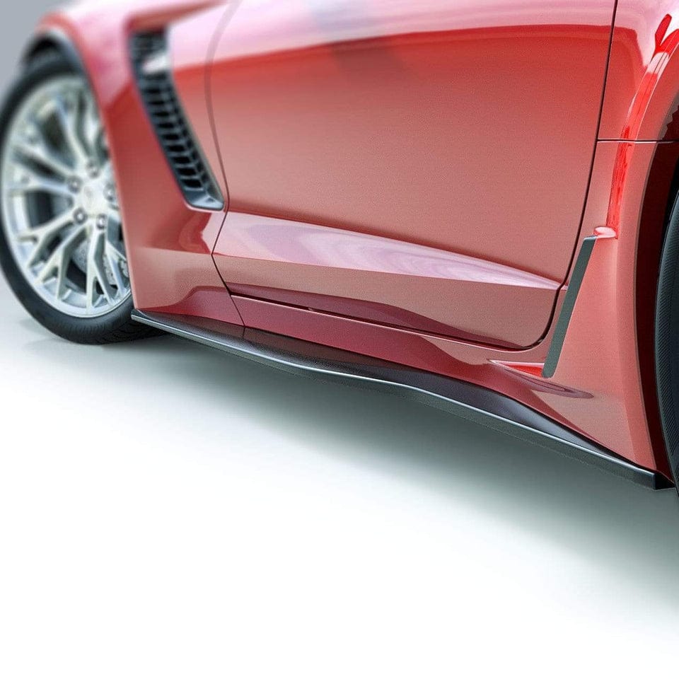 ACS Composite Z07 Side Rockers for C7 Corvette (45-4-161) in Carbon ...