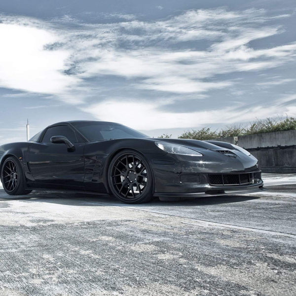 ACS Composite ZR1-style front splitter lip in primer, SKU 27-4-018 PRM ...